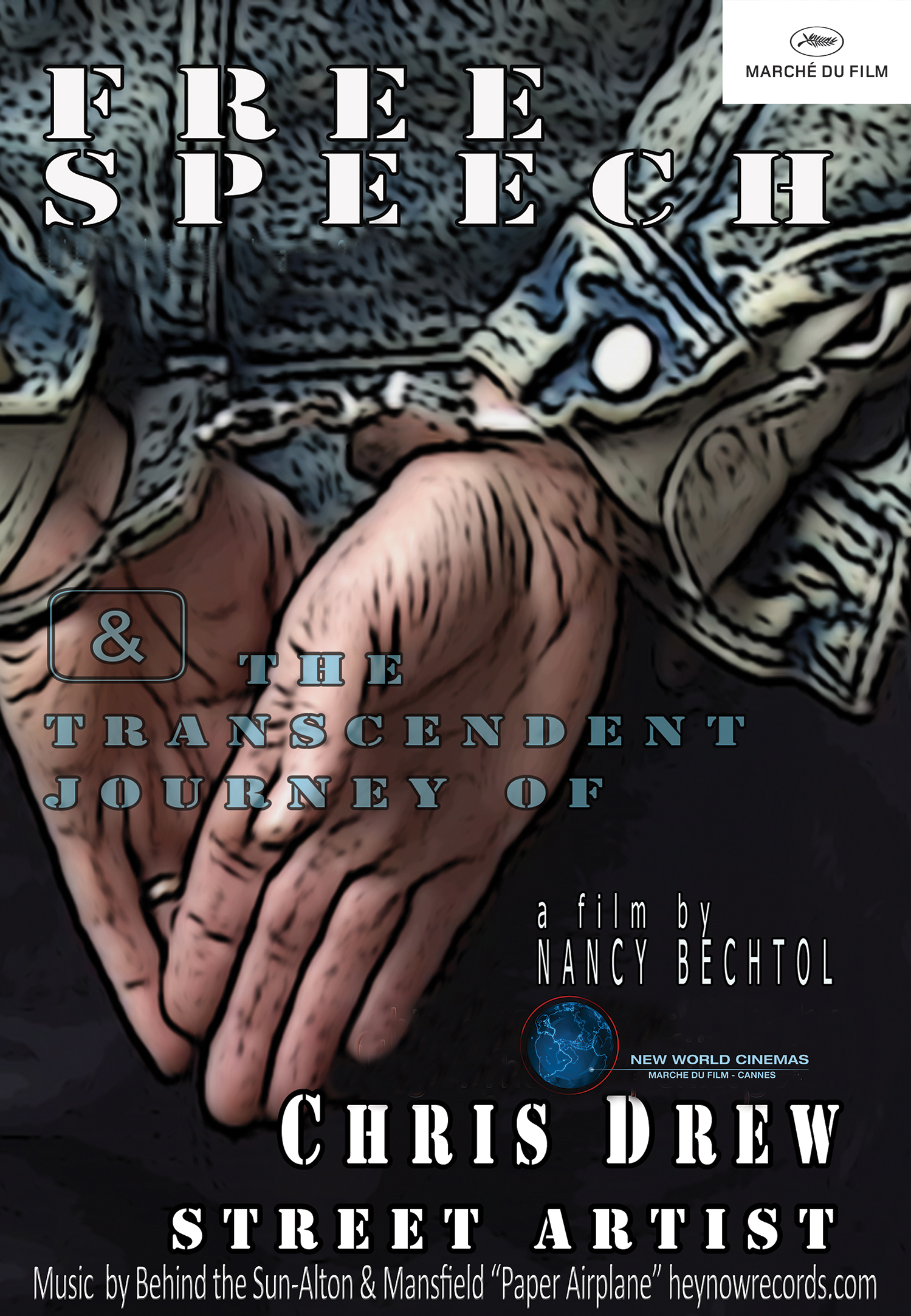 Chris Drew Street Artist/ “Free Speech..”Film indie now NWC worldwide ...